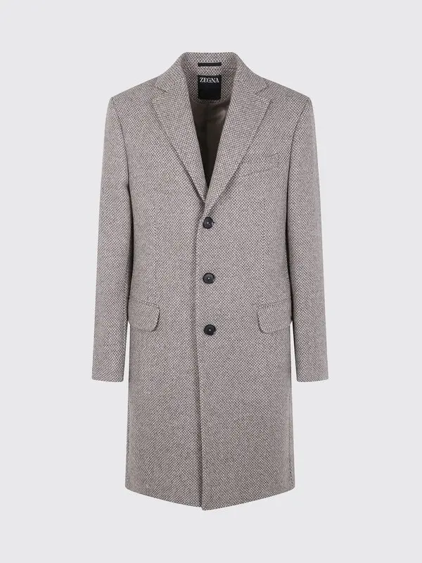 Zegna Tailored Coat - Brown