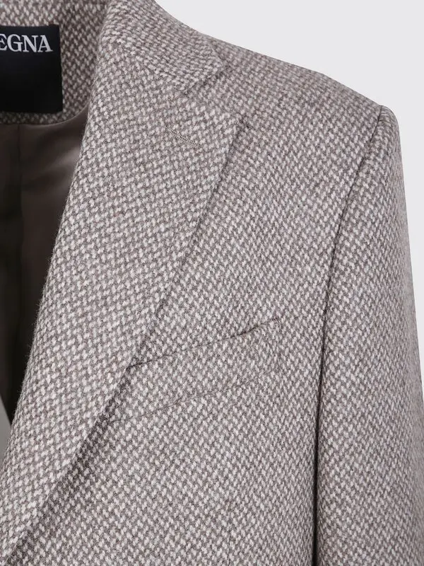 Zegna Tailored Coat - Brown