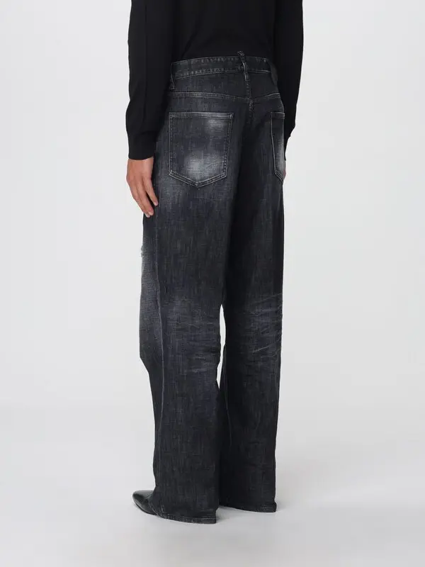 Dsquared2 Wash Distressed Jeans - Black