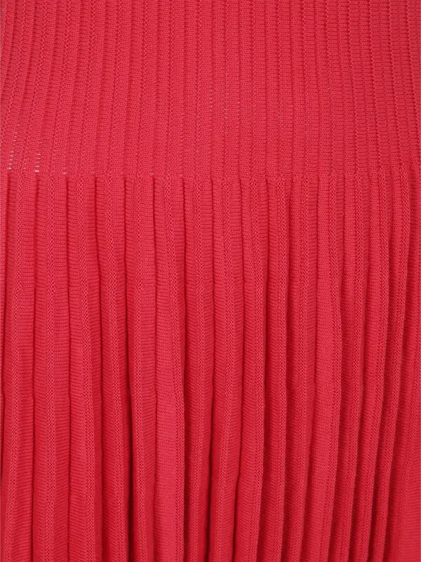 Magda Butrym Ribbed Pleated Dress