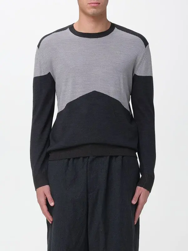 Armani Exchange Color Block Pullover Sweater