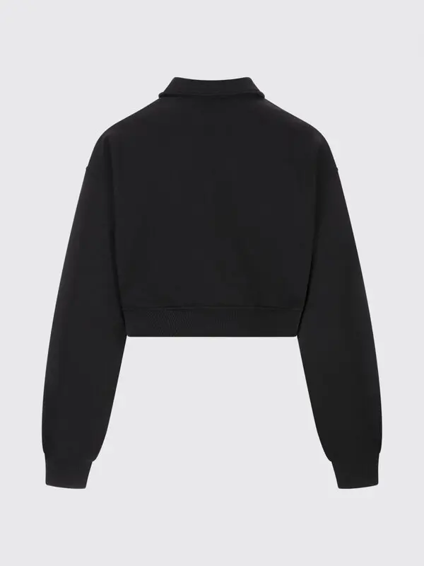 MSGM Cropped Sweatshirt - Black