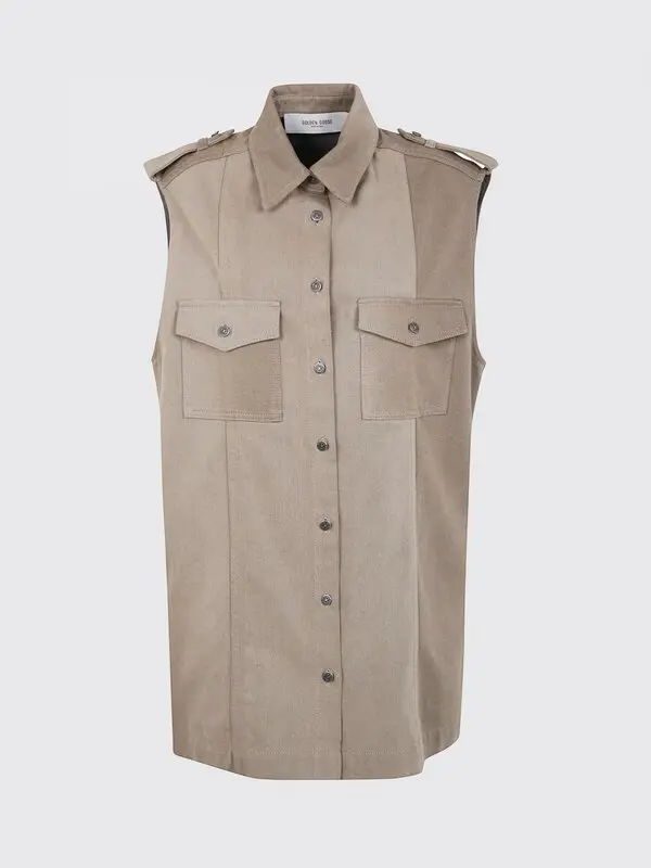GOLDEN GOOSE Sleeveless Shirt