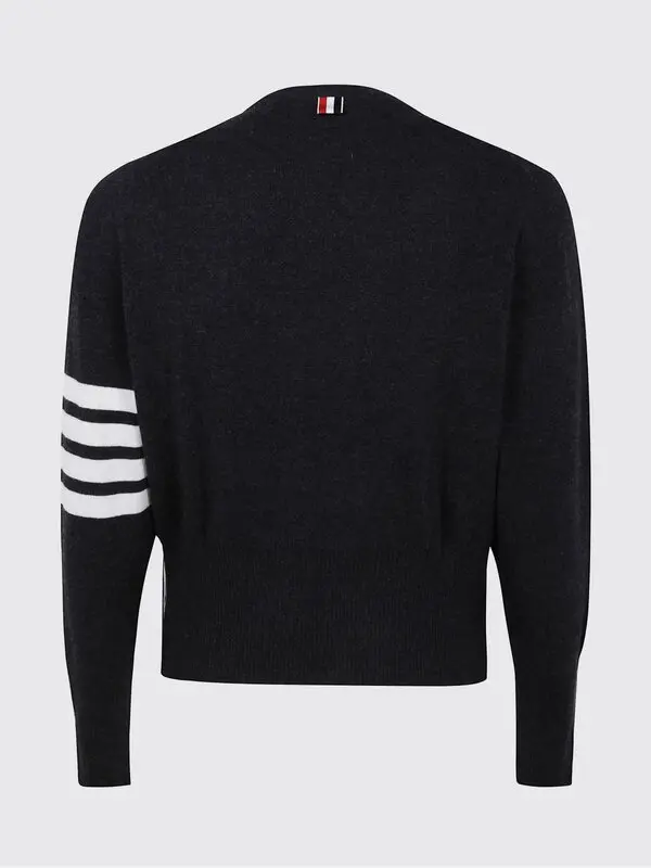 Thom Browne Striped Sweater - Grey