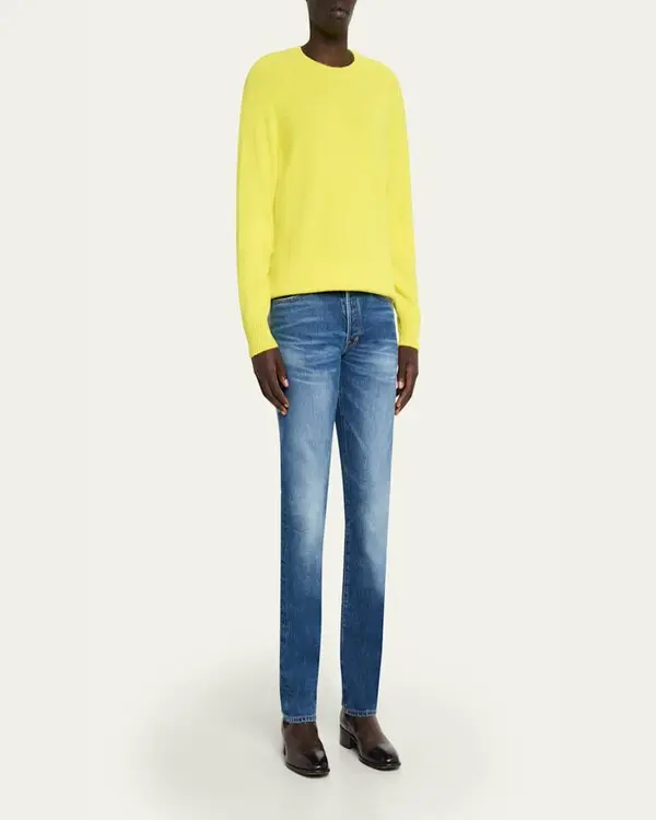 TOM FORD Felted Cashmere Crewneck Sweater