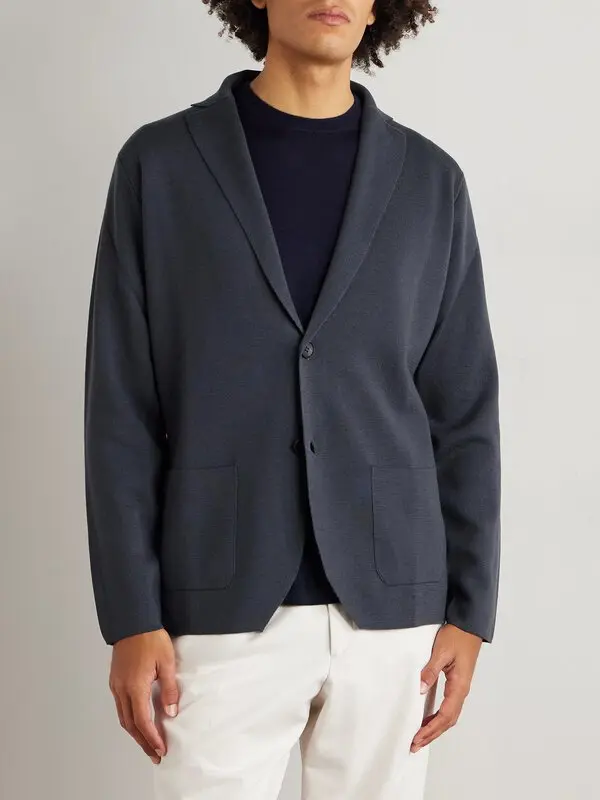 Thom Sweeney Merino Wool Blazer