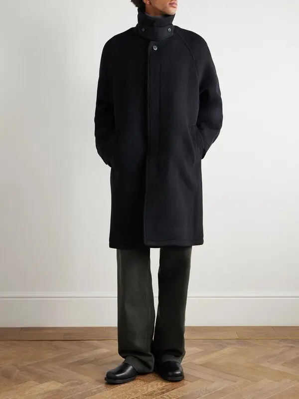 MFPEN Accession Brushed Recycled-wool Coat