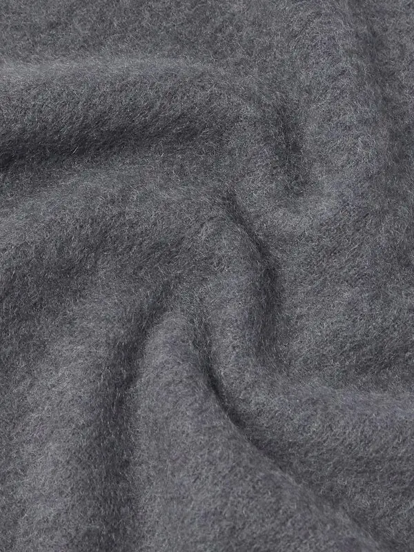 Massimo Alba Kane Brushed Cashmere Sweater - Gray