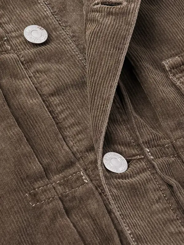 REMI RELIEF Cotton-corduroy Trucker Jacket