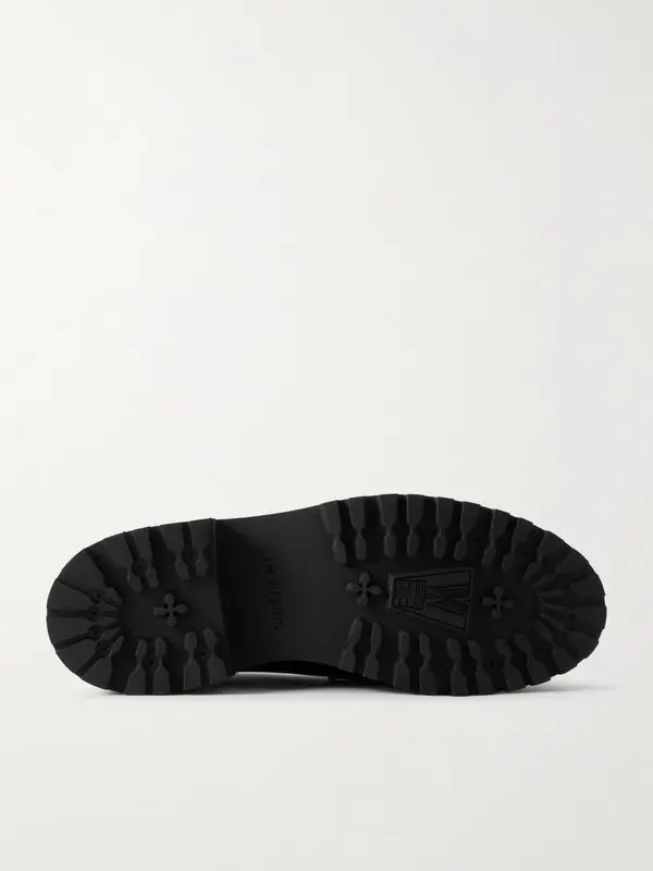 J.M. WESTON 180 Leather Penny Loafers - Black