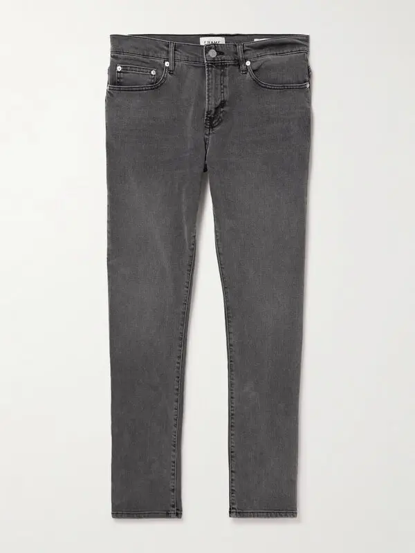 FRAME L'homme Slim-fit Denim Jeans