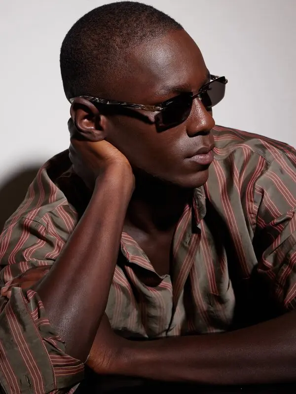 Cartier Signature Rectangular-frame Rimless Sunglasses