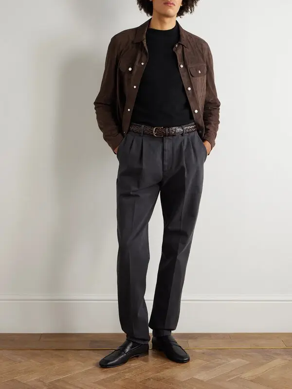 Brunello Cucinelli Cashmere Rollneck Sweater - Black