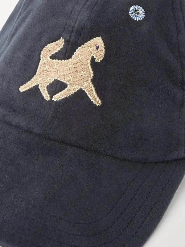 DRAKE'S Cotton-moleskin Baseball Cap