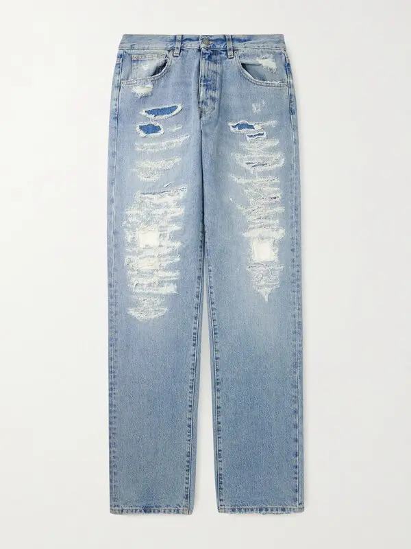 424 Straight-leg Distressed Jeans