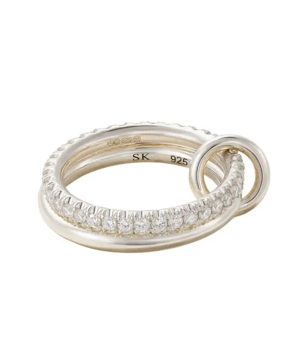 SPINELLI KILCOLLIN Cara Sterling And Diamond Ring - Silver