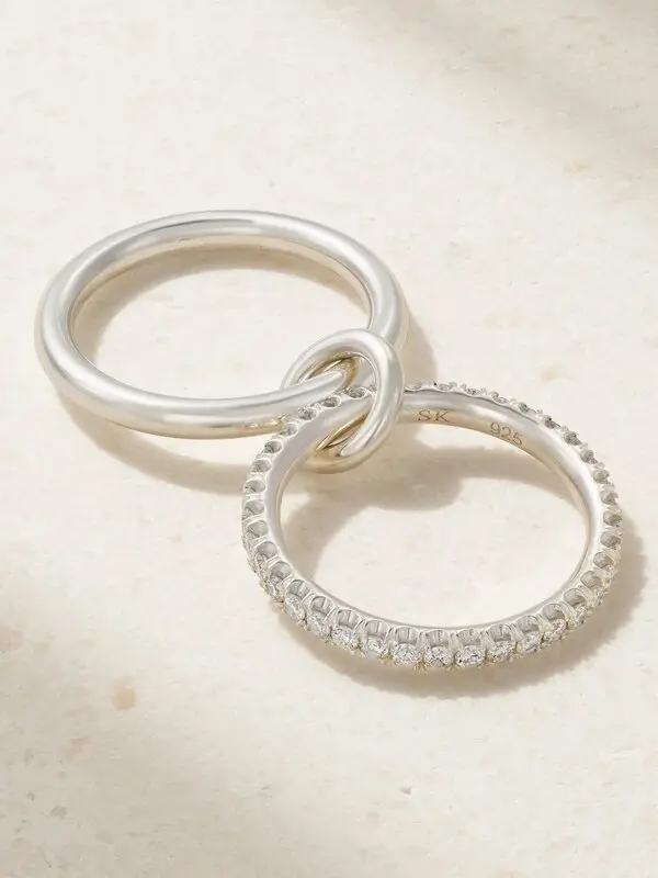 SPINELLI KILCOLLIN Cara Sterling And Diamond Ring
