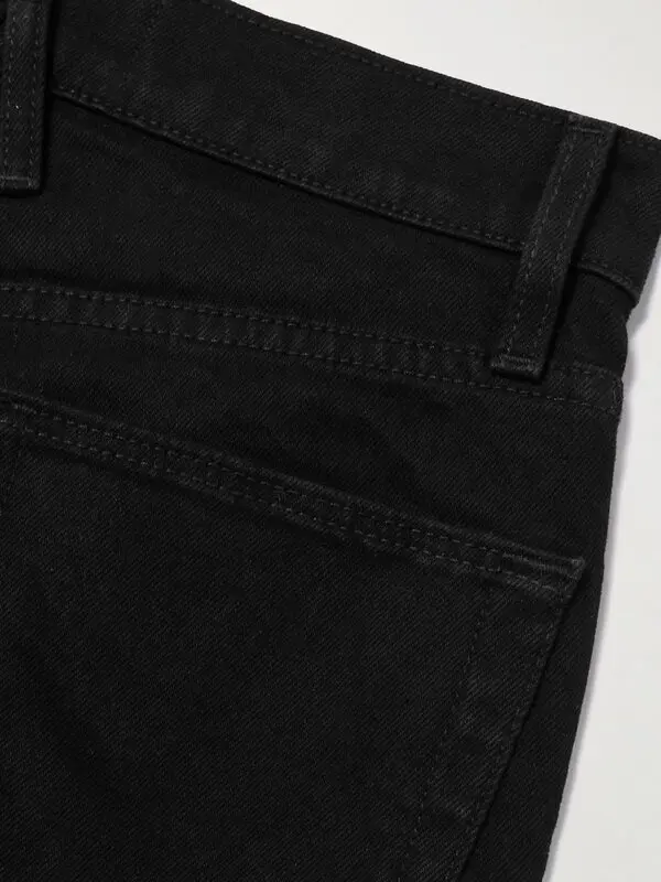 SLVRLAKE London High-rise Straight-leg Jeans - Black