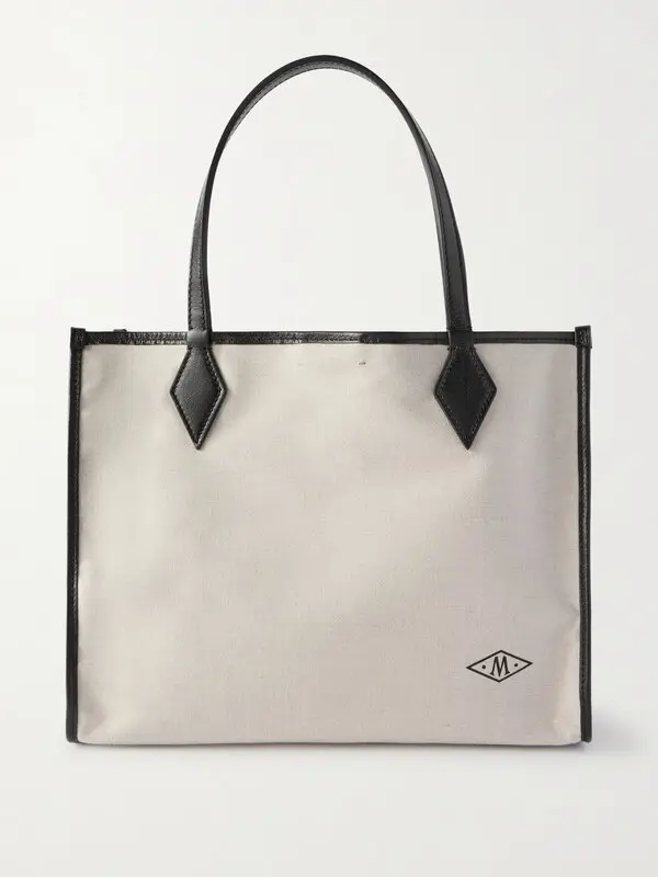 METIER Chameleon 34 Leather-trimmed Tote Bag