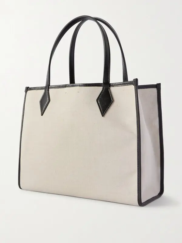 METIER Chameleon 34 Leather-trimmed Tote Bag
