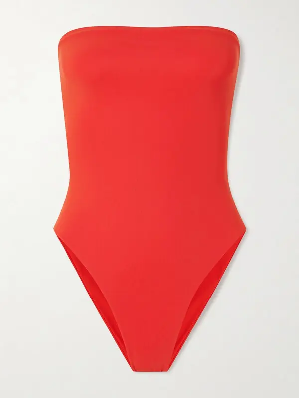 LIDO Sedici Bandeau Swimsuit - Red