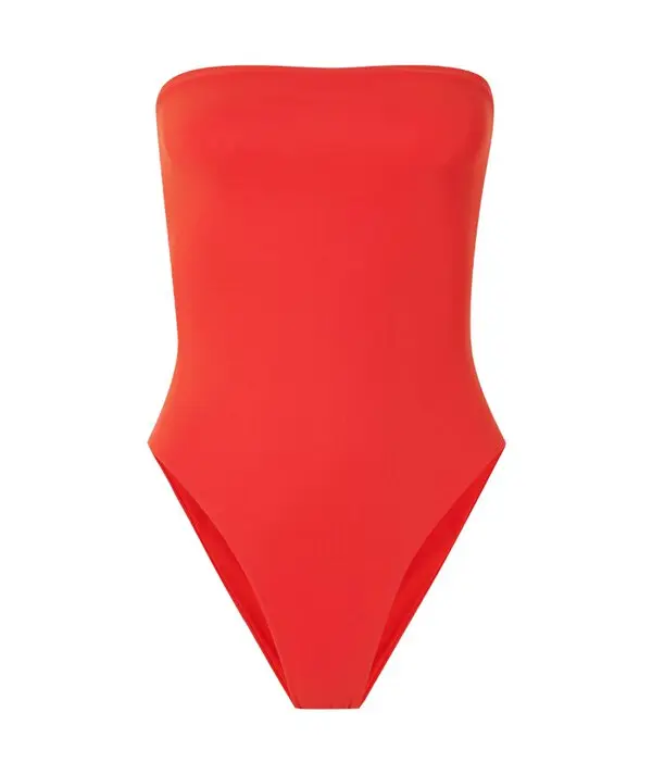 LIDO Sedici Bandeau Swimsuit - Red