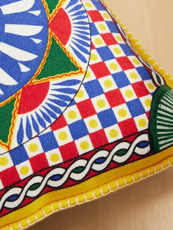 Dolce & Gabbana Cashmere-jacquard Cushion