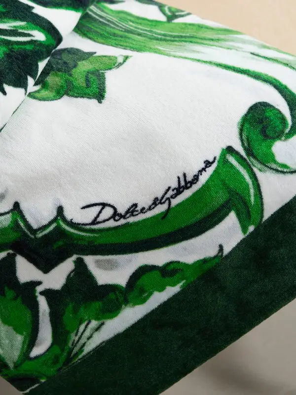 Dolce & Gabbana Printed Cotton-terry Towel