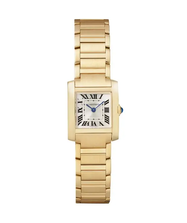 CARTIER Tank Française Small 18-karat Watch - Gold
