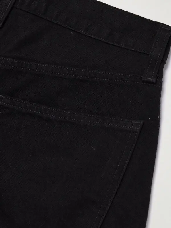 AGOLDE Luna High-rise Barrel-leg Jeans - Black