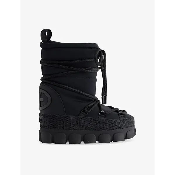 Goldbergh Frederica Woven Snow Boots - 9000 Black