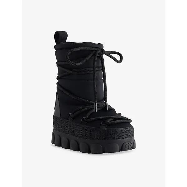 Goldbergh Frederica Woven Snow Boots - 9000 Black