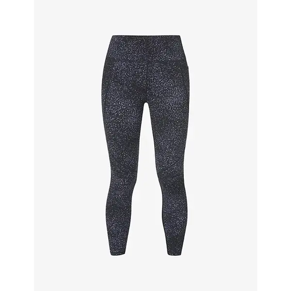 Sweaty Betty Power Reflective Gym Leggings - Black Reflective