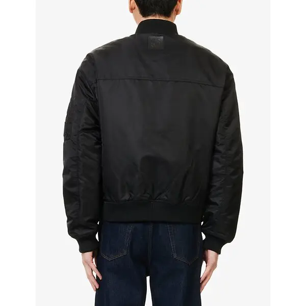 BELIER Padded Long-sleeve Nylon Bomber Jacket