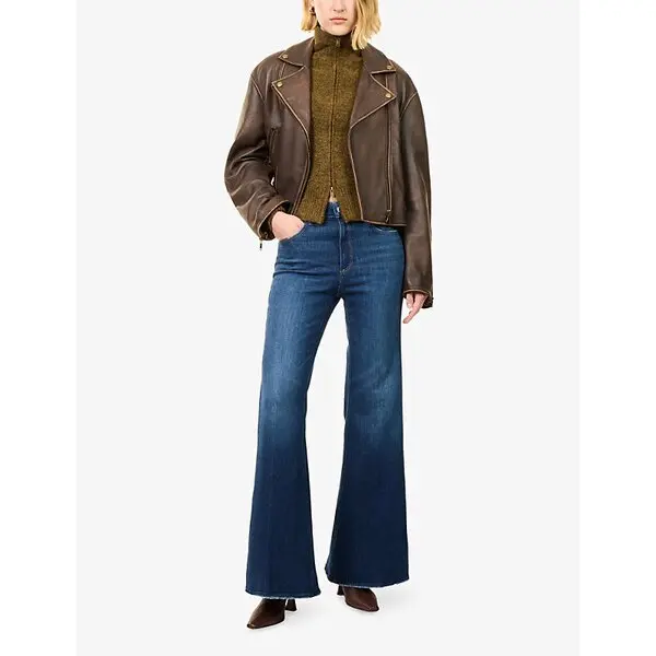 Paige Marlow Flared-leg Denim Jeans