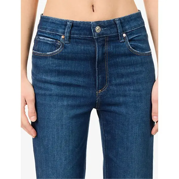 Paige Marlow Flared-leg Denim Jeans