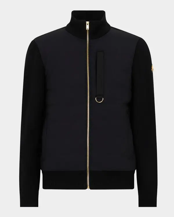 Moose Knuckles Kamet Hybrid Jacket - Black/blac