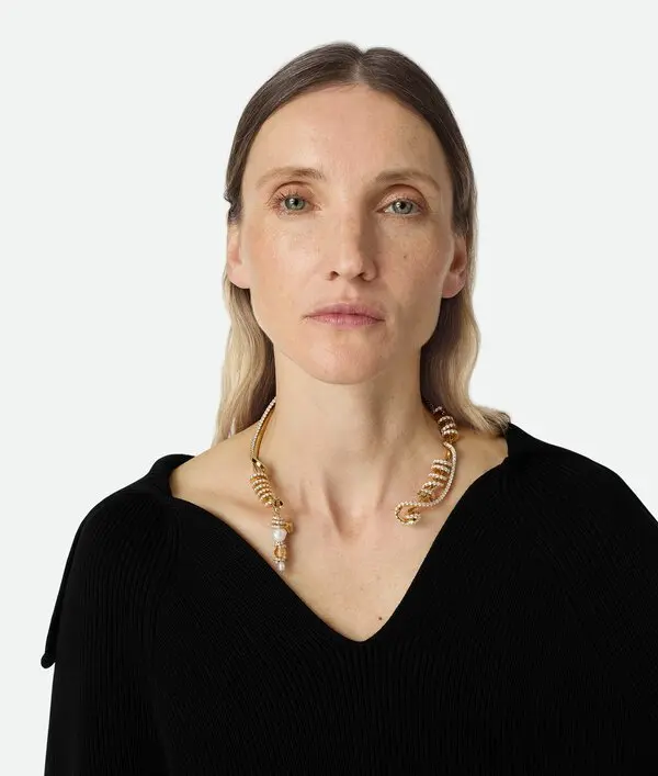 Bottega Veneta Twist Necklace