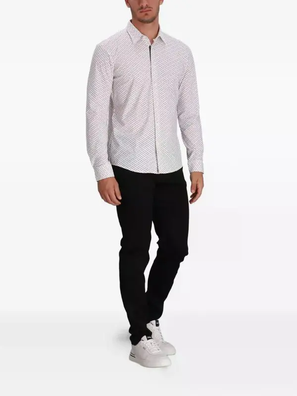 BOSS Long-sleeve Patterned Shirt