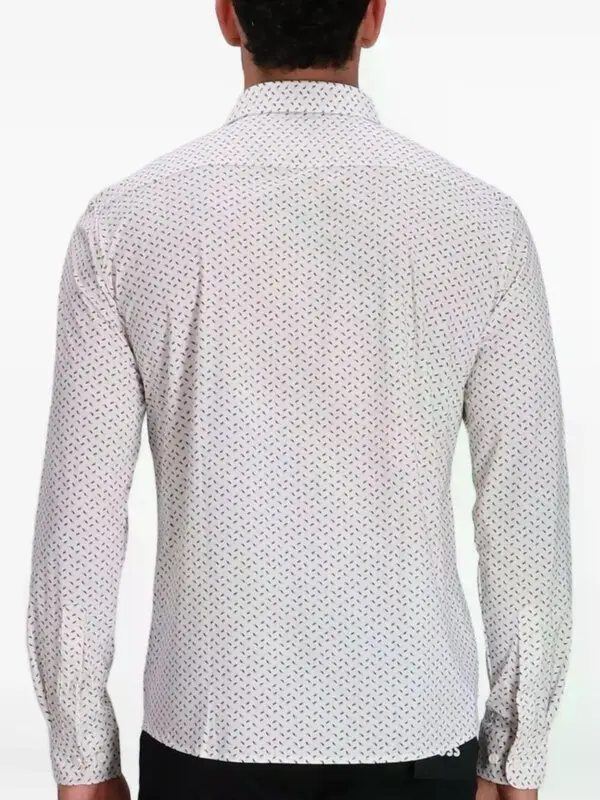 BOSS Long-sleeve Patterned Shirt