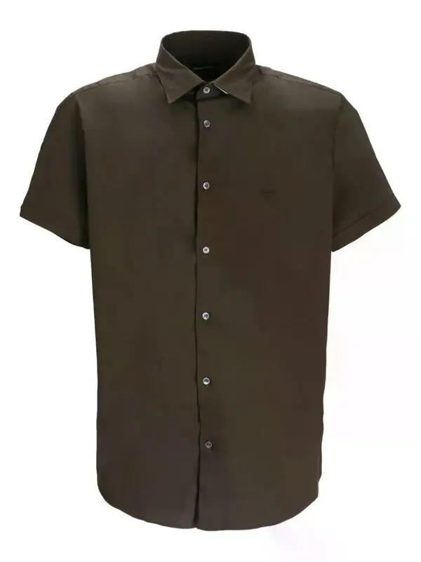Emporio Armani Buttoned Short-sleeve Shirt
