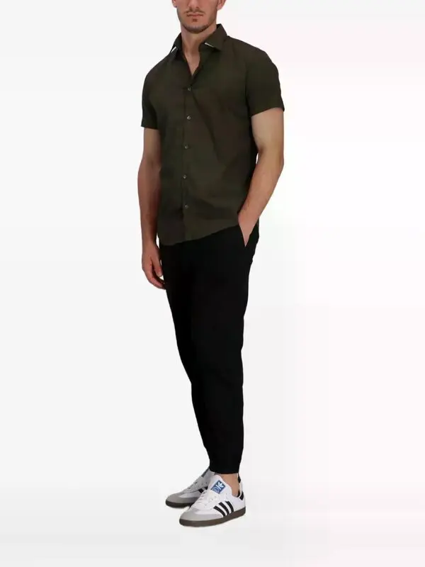 Emporio Armani Buttoned Short-sleeve Shirt