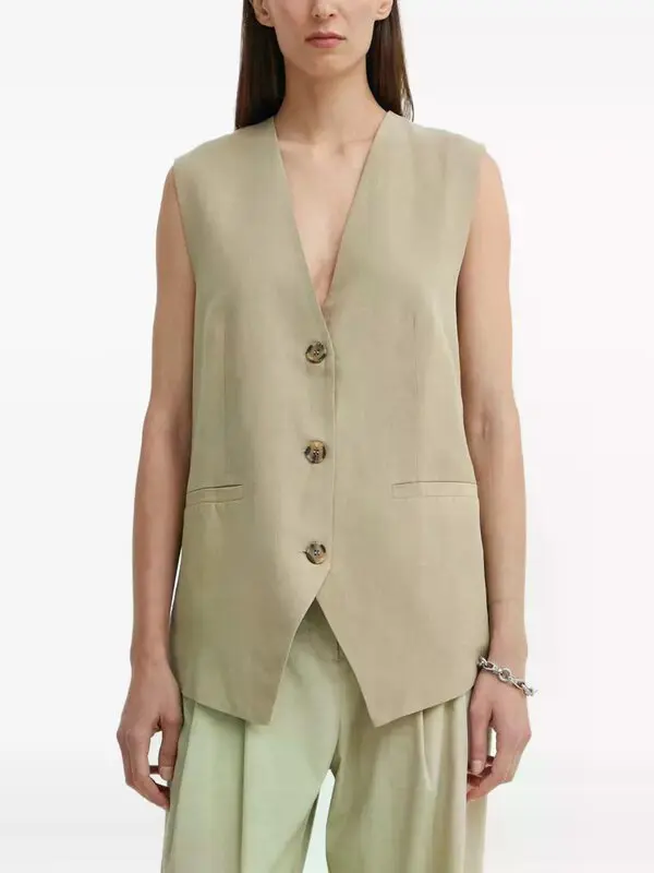 SAMSOE SAMSOE Sleeveless V-neck Gilet