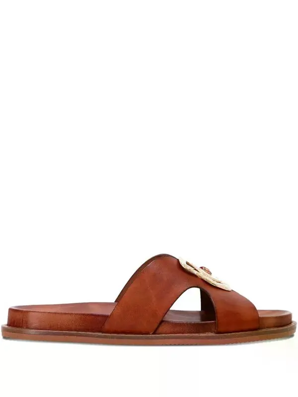 KOTRIS SANDALS Leather Embellished Sandals