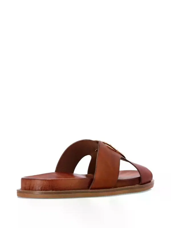 KOTRIS SANDALS Leather Embellished Sandals