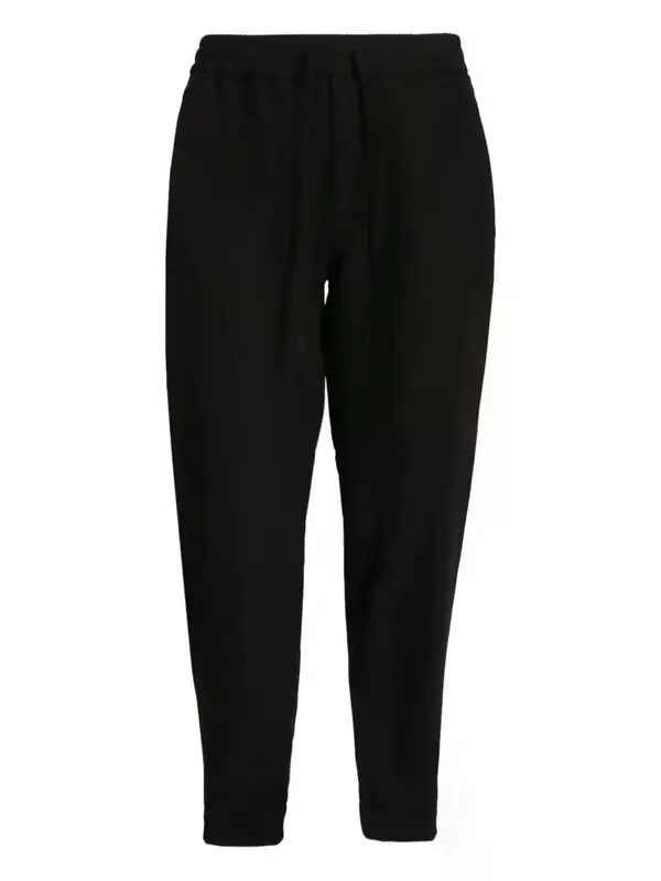 BOSS Drawstring-waist Pants - Black