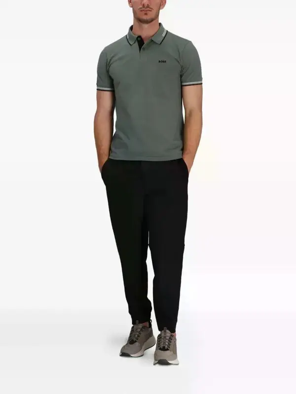 BOSS Drawstring-waist Pants - Black