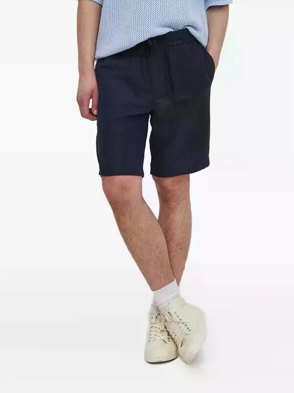 SAMSOE SAMSOE Elastic-waist Chino Shorts