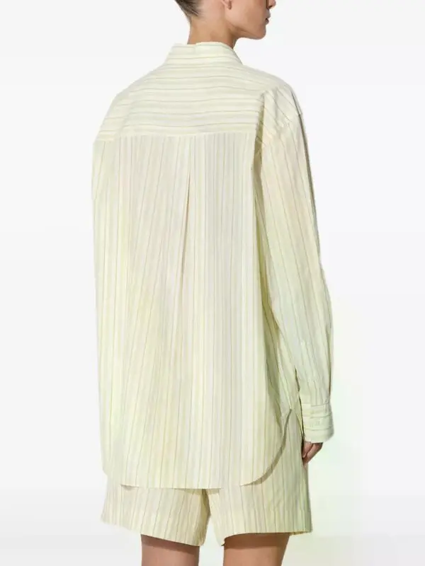SAMSOE SAMSOE Striped Pattern Shirt