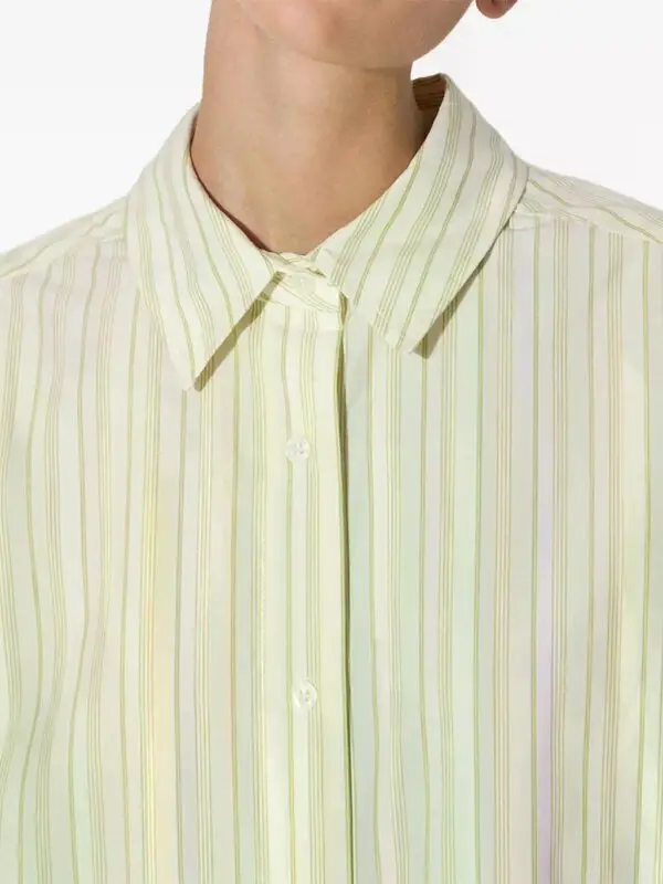 SAMSOE SAMSOE Striped Pattern Shirt